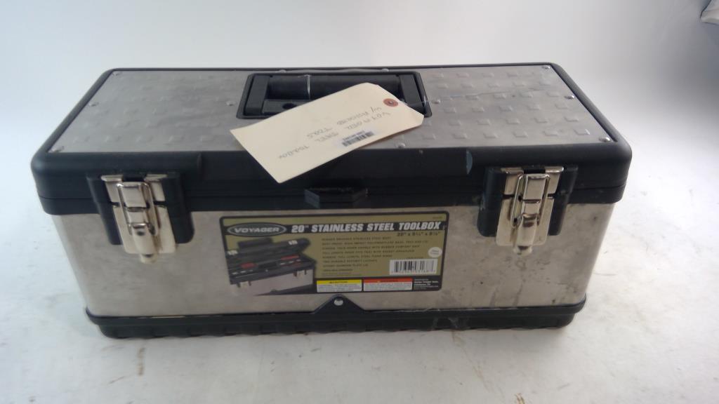 Voyager Toolbox With Tools, 15+ Pieces | Property Room