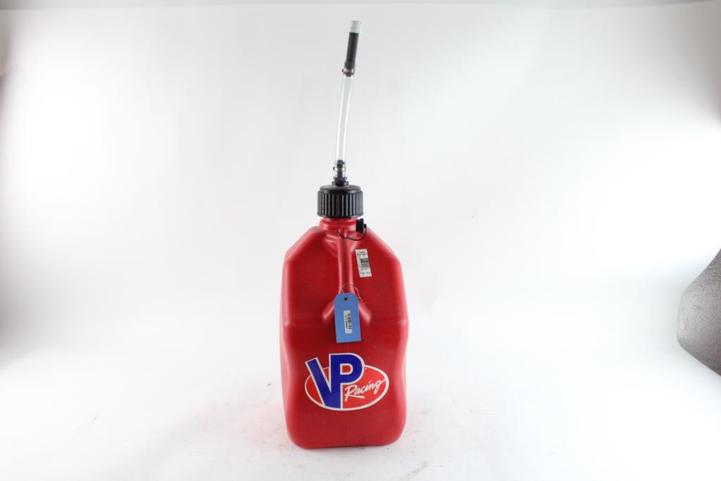 VP Racing Red Square Fuel Container | Property Room