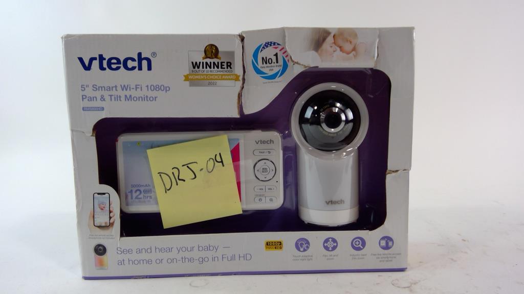 Vtech 5'' Smart Wi-fi Pan&Tilt Monitor | Property Room