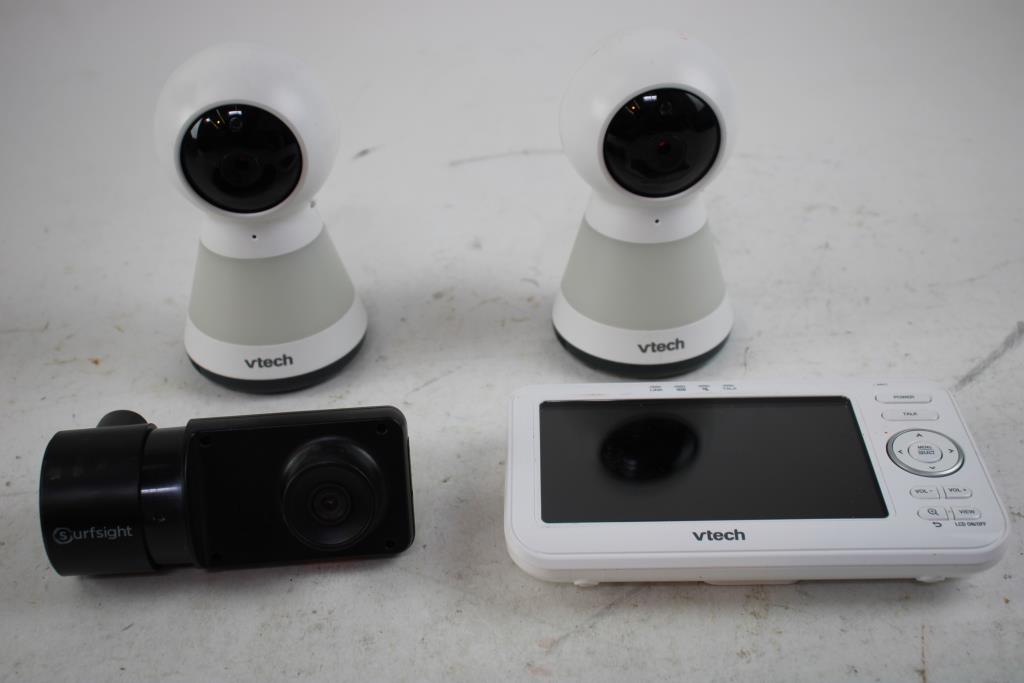 Vtech BabyMonitor And Surfsight Camera, 4 Pieces | Property Room