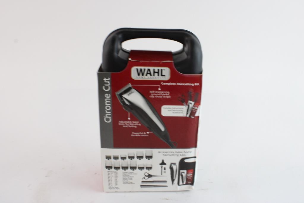 Wahl Chrome Cut Complete Haircutting Kit | Property Room