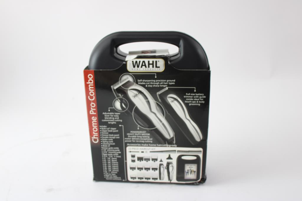 Wahl Chrome Pro Combo Complete Haircutting & Touch Up Kit | Property Room
