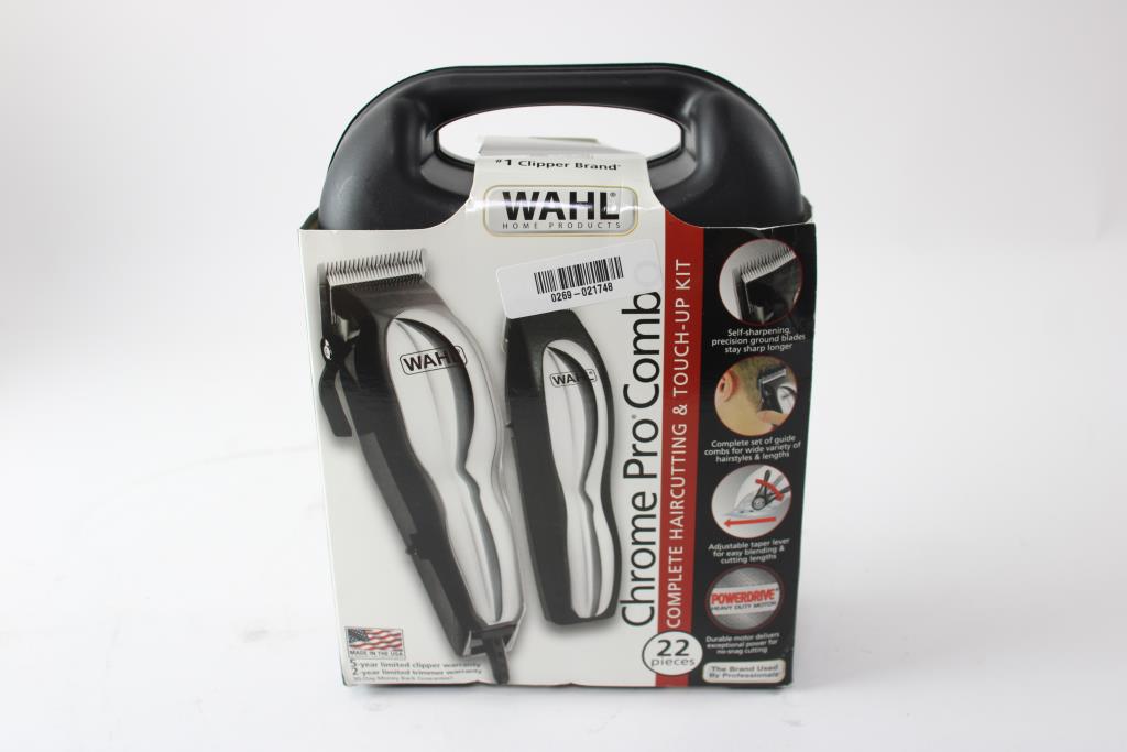 Wahl Chrome Pro Combo Complete Haircutting & Touch Up Kit | Property Room
