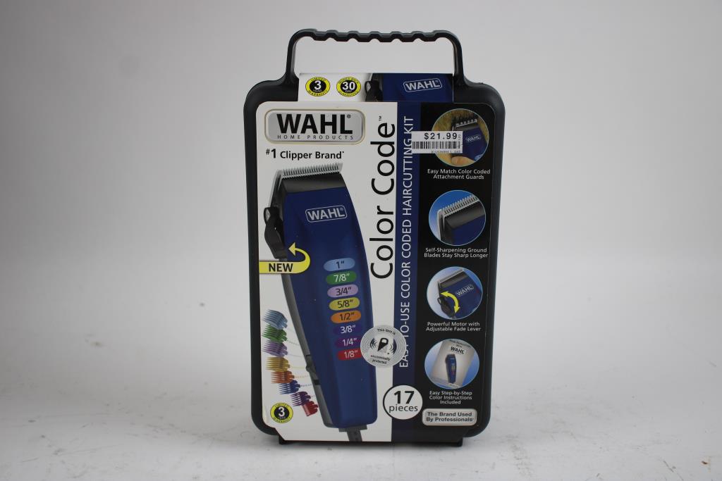 Wahl Color Coded Haircutting Kit, 55421-100 | Property Room