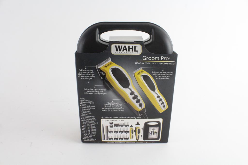 Wahl Groom Pro Head & Total Body Grooming Kit | Property Room