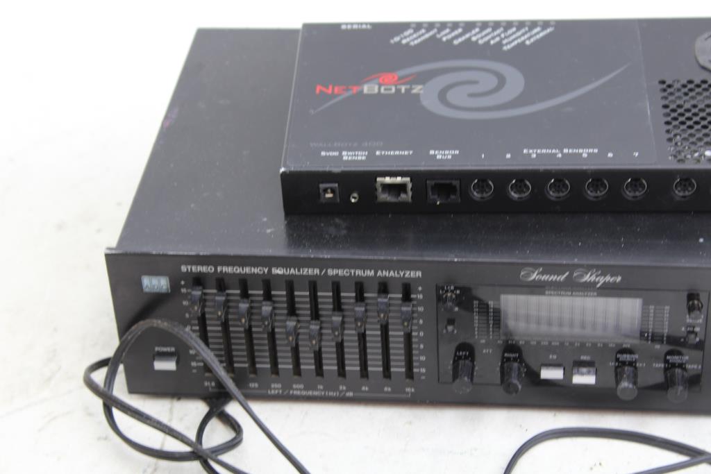 WallBotz 400 Monitoring Device, Sound Shaper Stereo Equalizer: 2 Items ...