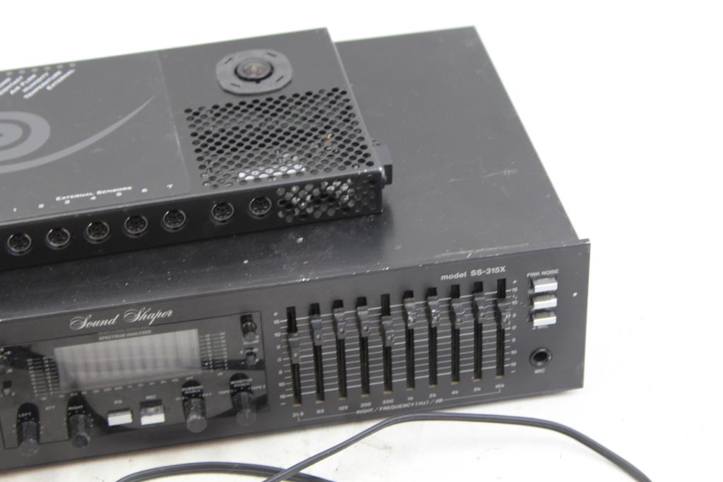 WallBotz 400 Monitoring Device, Sound Shaper Stereo Equalizer: 2 Items ...