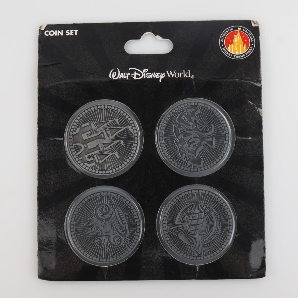 Walt Disney World Coin Set; 4 Pieces | Property Room