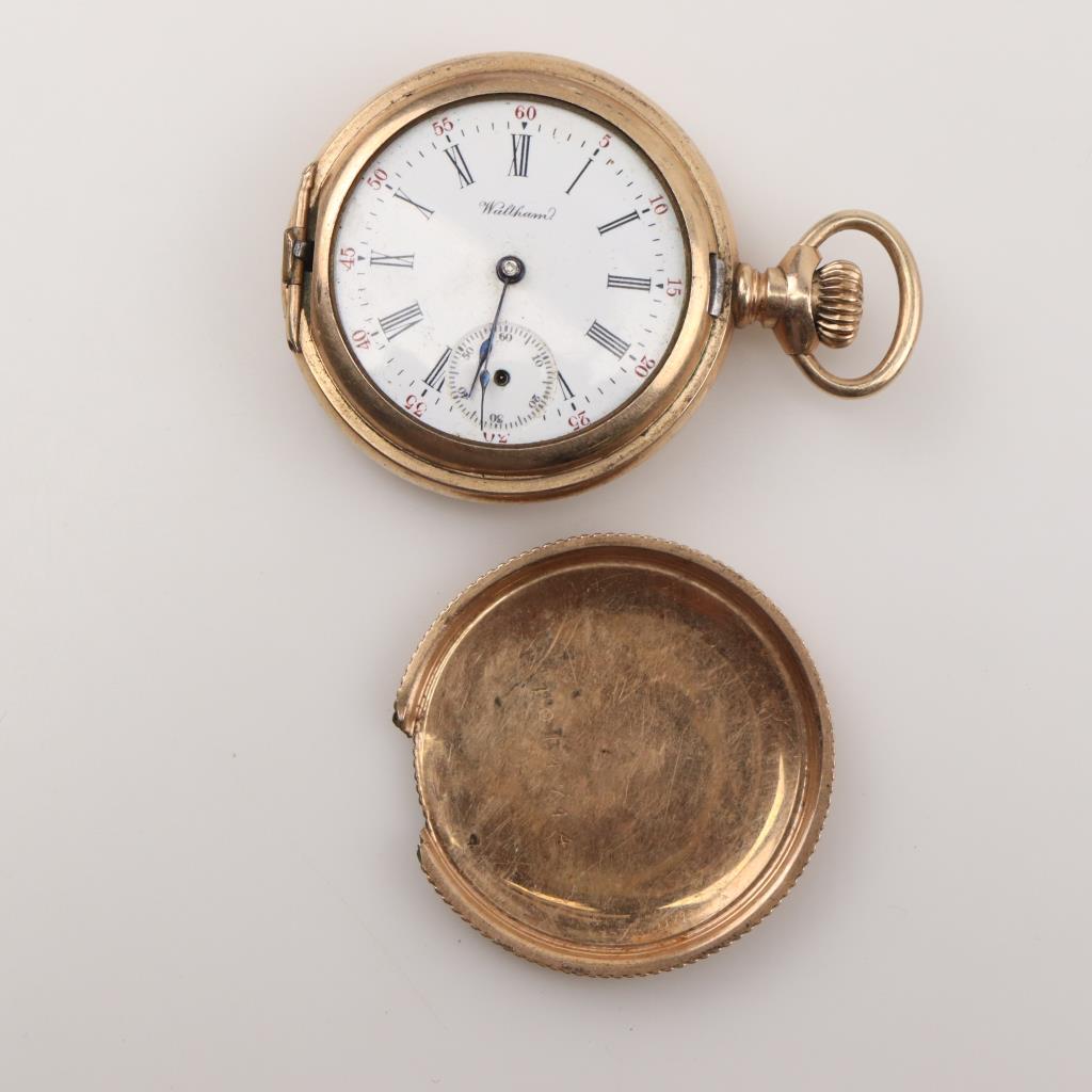 Waltham 12kt Rose GF Mini Pocket Watch | Property Room