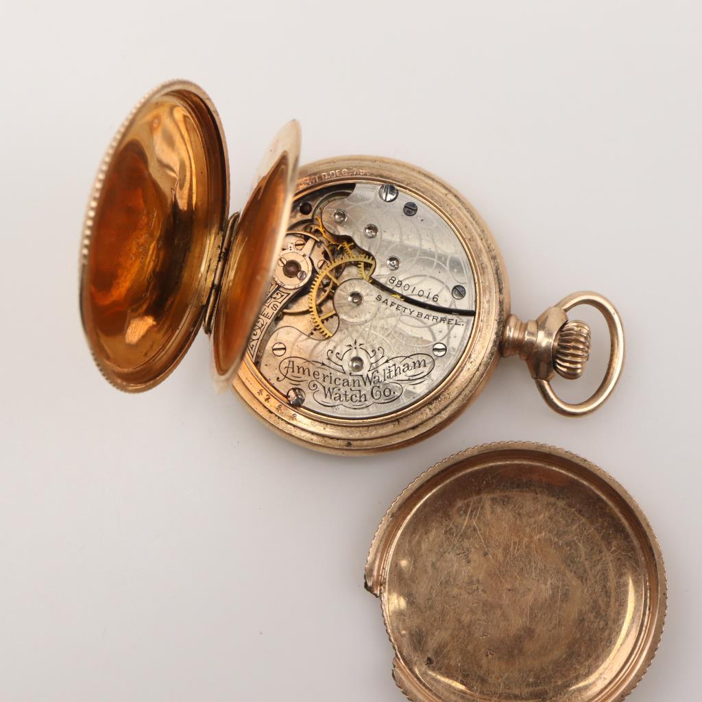 Waltham 12kt Rose GF Mini Pocket Watch | Property Room