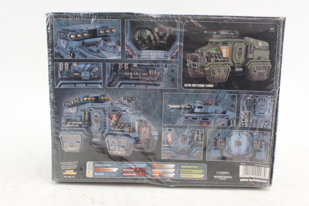 Warhammer 40,000 Militarium Tempestus Taurox Prime Miniature Set ...