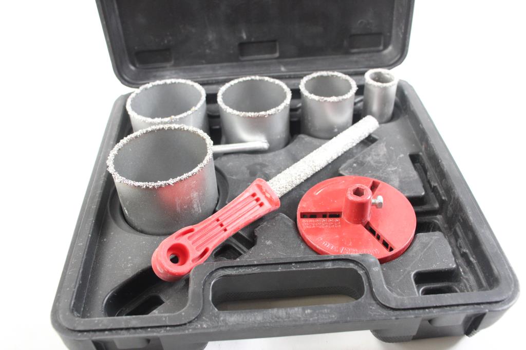 Warrior 7-Piece Carbide Grit Hole Saw Set | Property Room