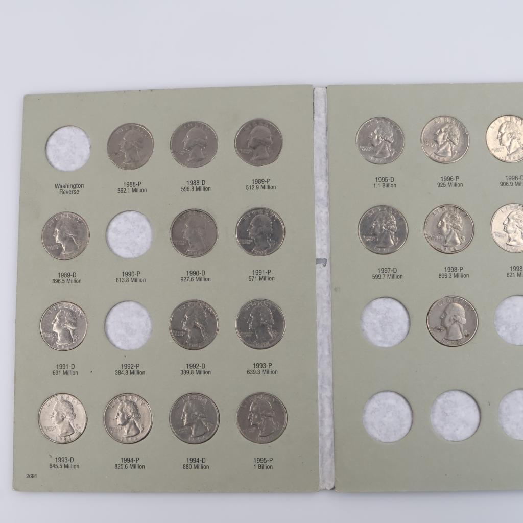Washington Quarter Collection Booklet, 20+ Pieces | Property Room