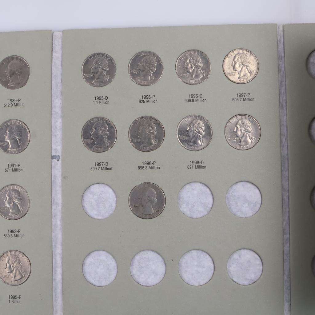 Washington Quarter Collection Booklet, 20+ Pieces | Property Room