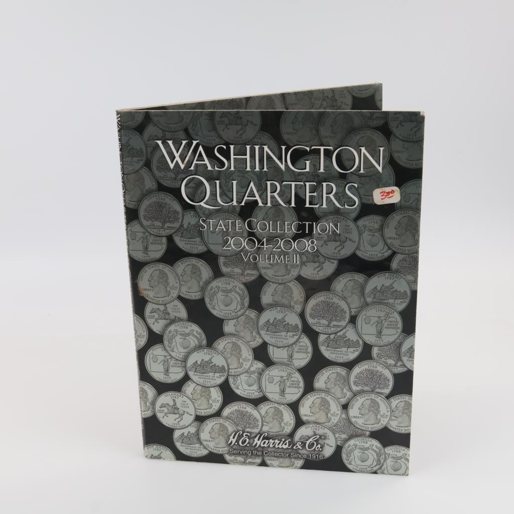 Washington Quarters State Collection Booklet With 15 Quarters ...