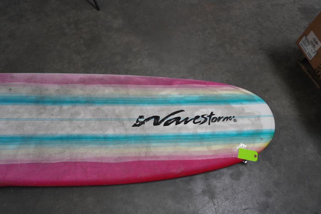 WaveStorm Longboard Surfboard, Multicolors | Property Room