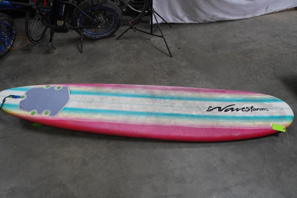 WaveStorm Longboard Surfboard, Multicolors | Property Room
