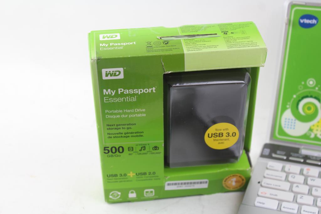 WD My Passport Essential 500gb Hard Drive, VTech Kids Notebooks, & More ...