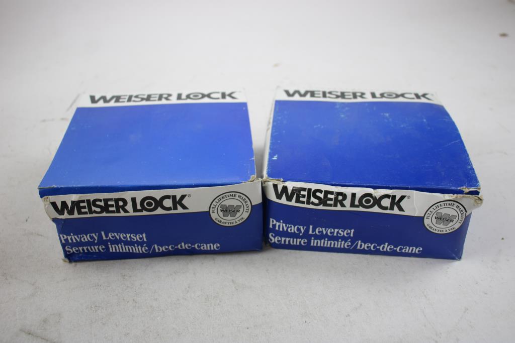 Weiser Lock Privacy Leverset, 2 Pieces | Property Room