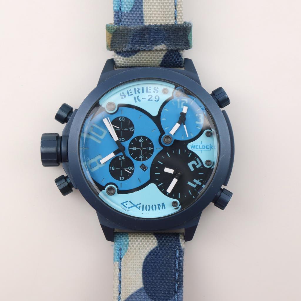 Welder K-29 Chronograph Triple Time Watch | Property Room