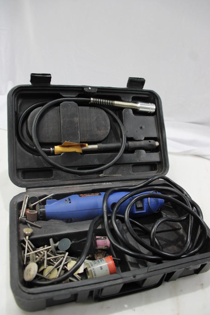 Wen Rotary Tool Kit With Hard Case | Property Room