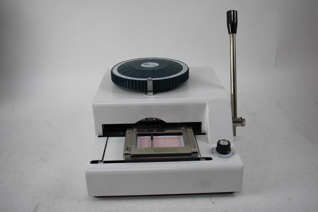 Wentong Embossment Machine | Property Room