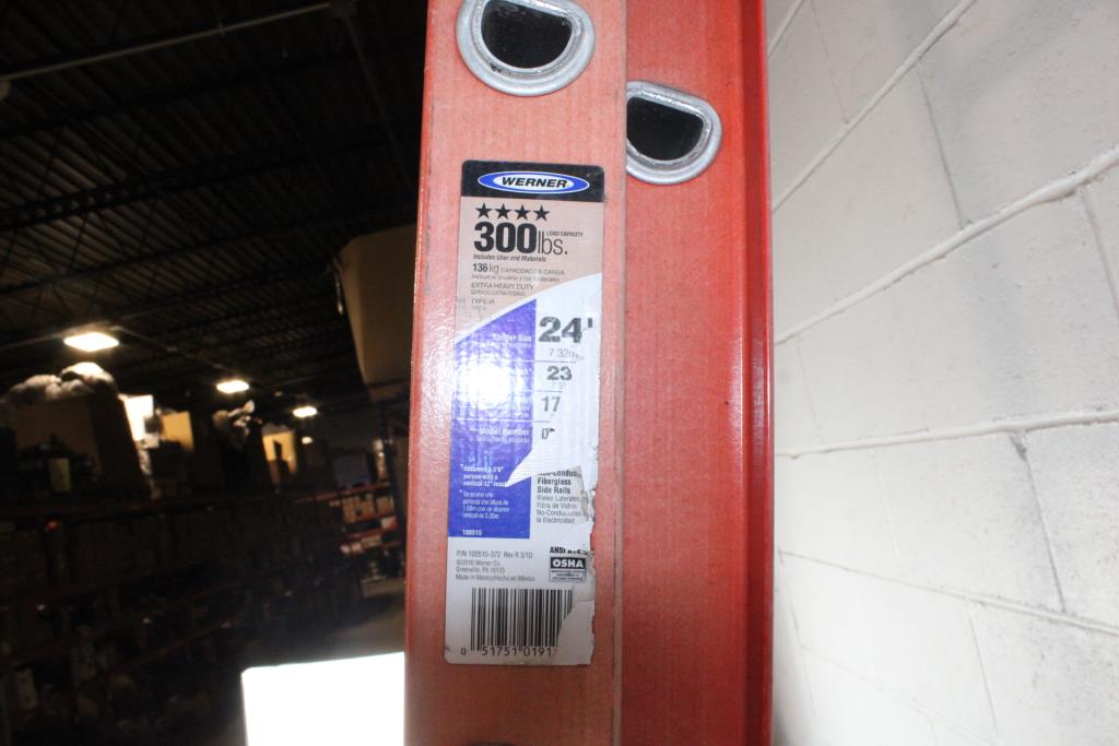 Werner 24' Extension Ladder | Property Room