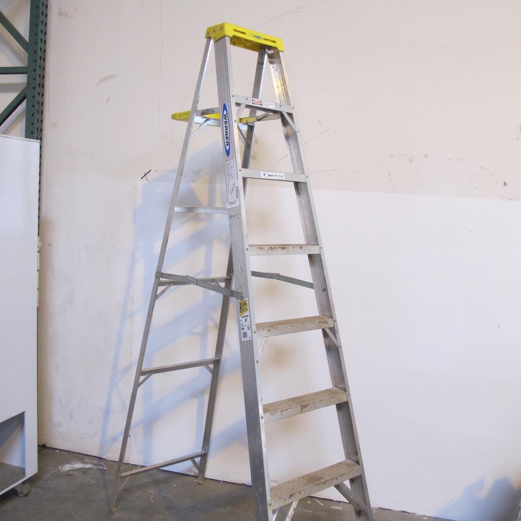 Werner 8ft Aluminum Ladder | Property Room