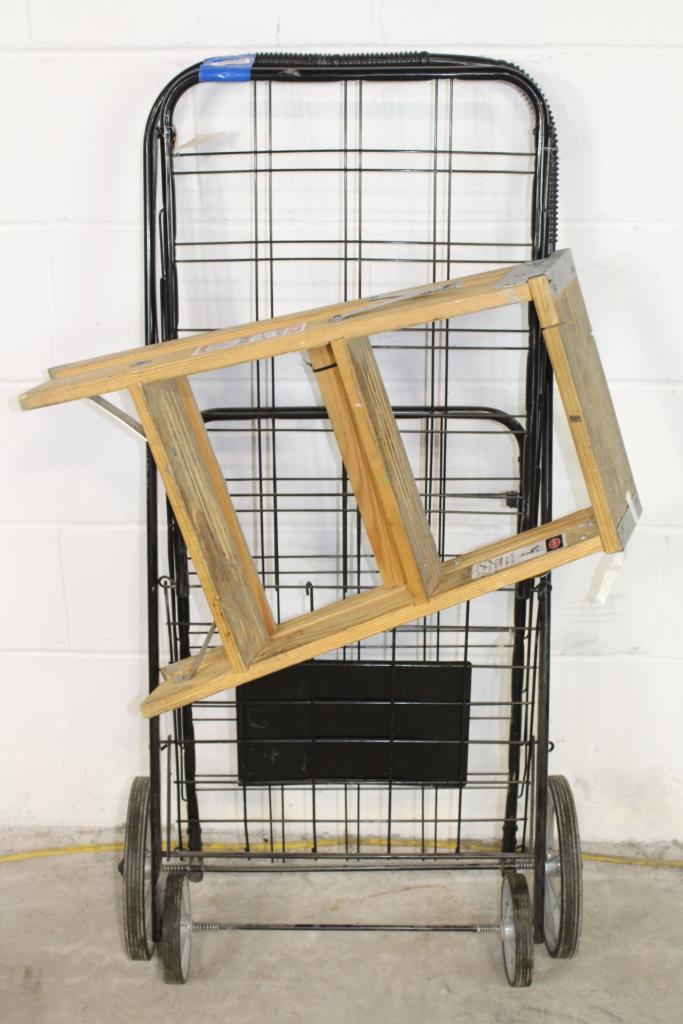 Werner Step Ladder And Utility Cart 2 Pieces | Property Room