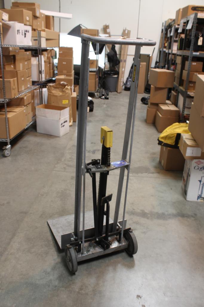 Wesco Industrial Products Inc Aluminum Hydraulic Pedal Lift Platform ...