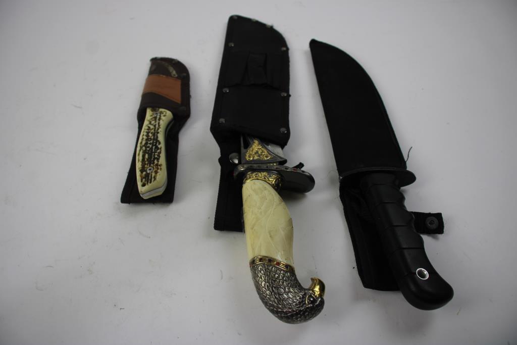 Western And Other Knives, 3 Pieces | Property Room