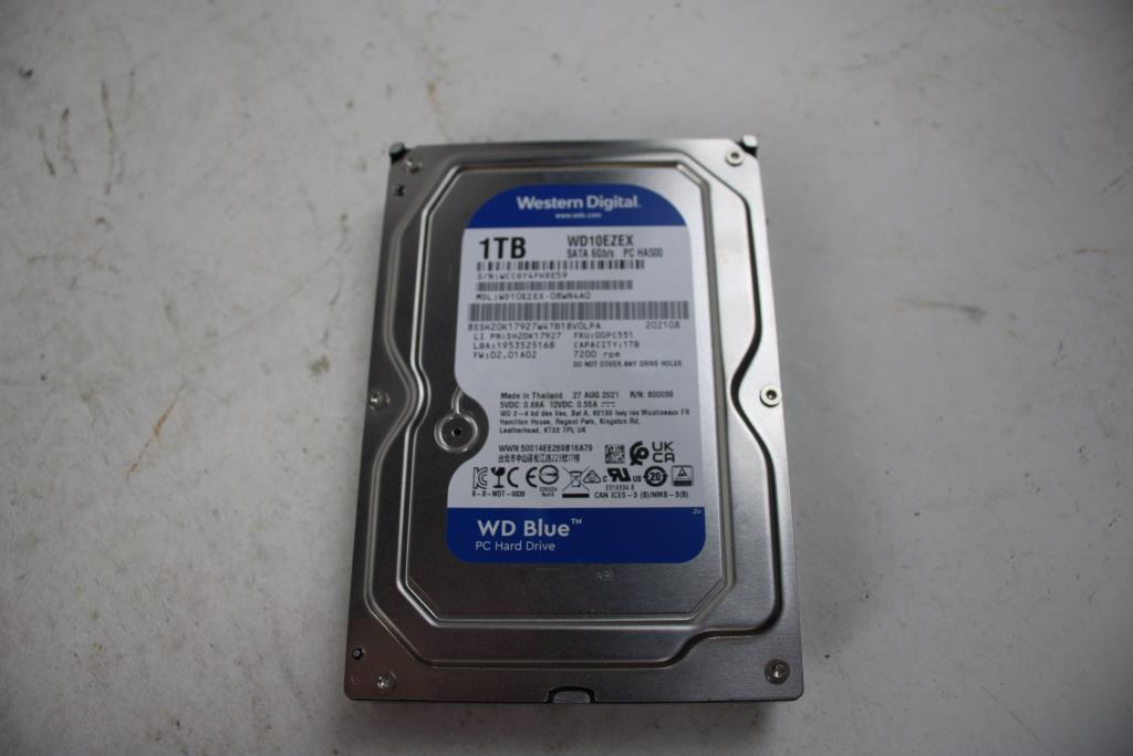 Western Digital 1tb Hard Drive | Property Room