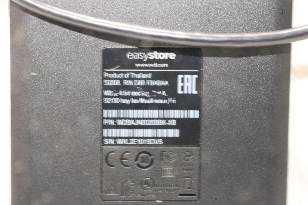 Western Digital EasyStore 2TB Portable External Hard Drive | Property Room