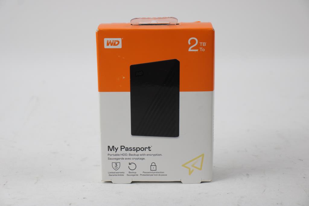 Western Digital My Passport 2TB External Hard Drive | Property Room