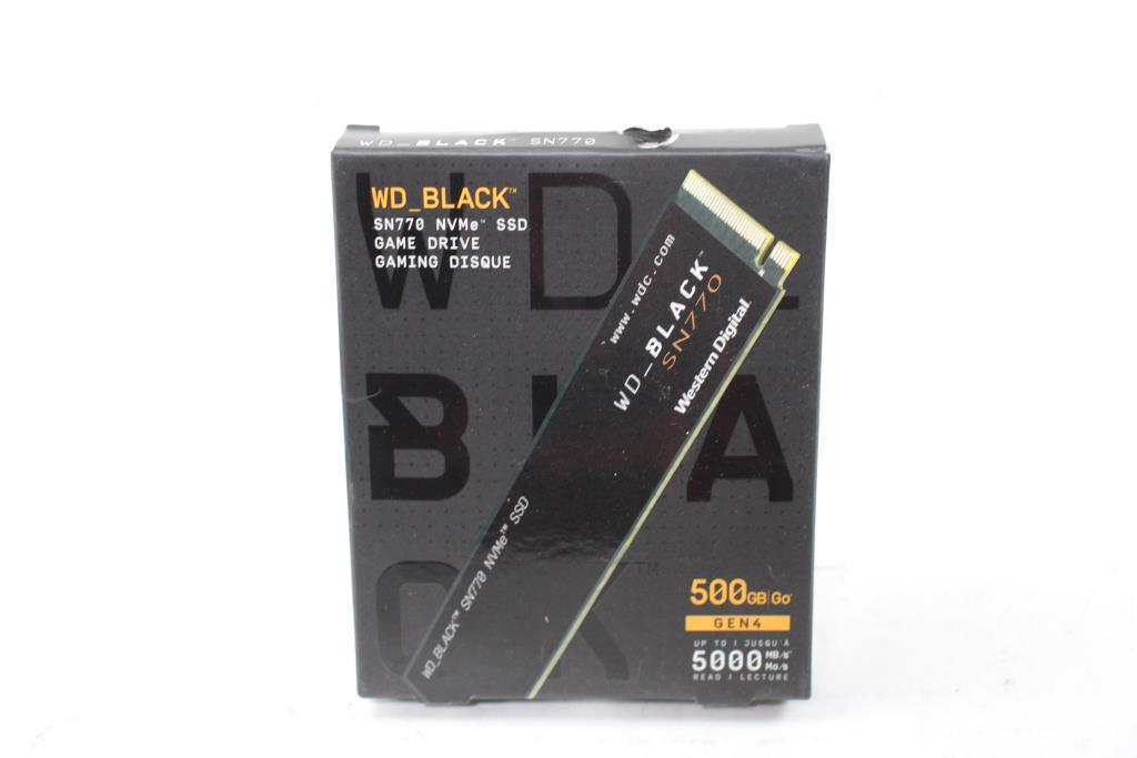 Western Digital WD_Black 500GB SSD Game Drive | Property Room