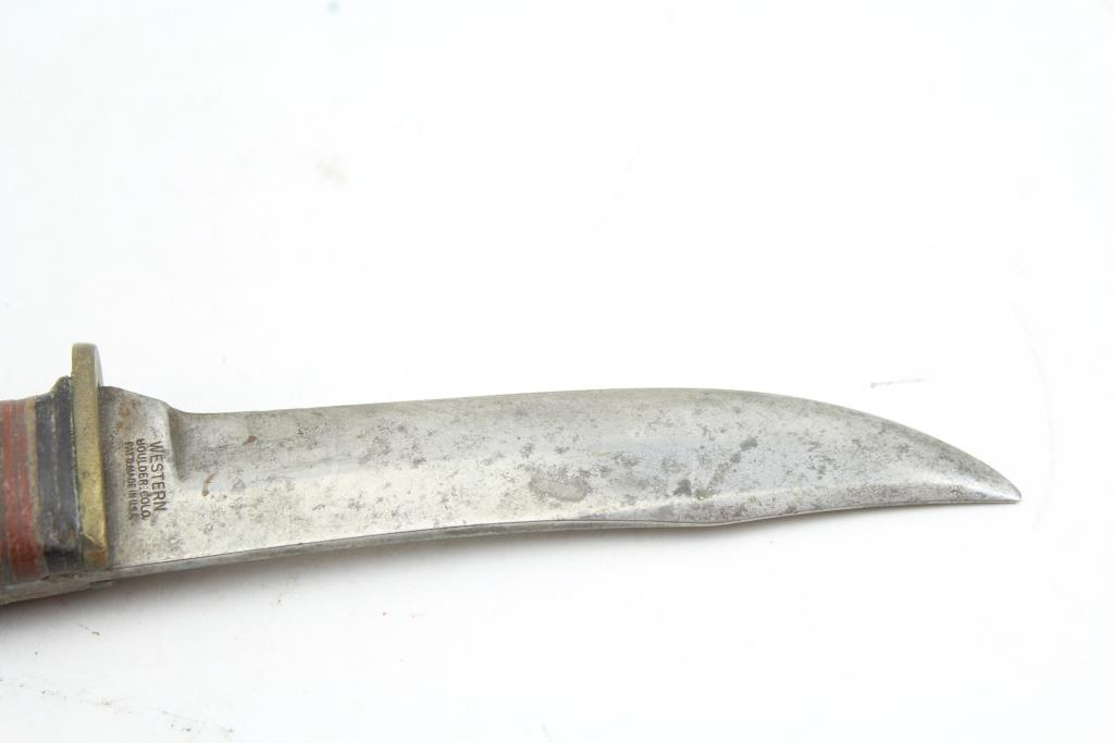 Western L66 Fixed Blade Knife | Property Room