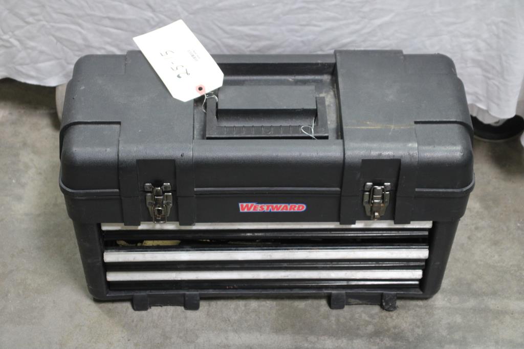 Westward Black Tool Box With Tools | Property Room