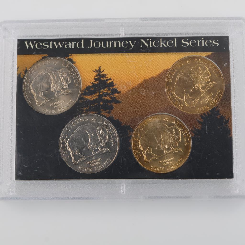 Westward Journey Nickel Series; 4 Coins | Property Room
