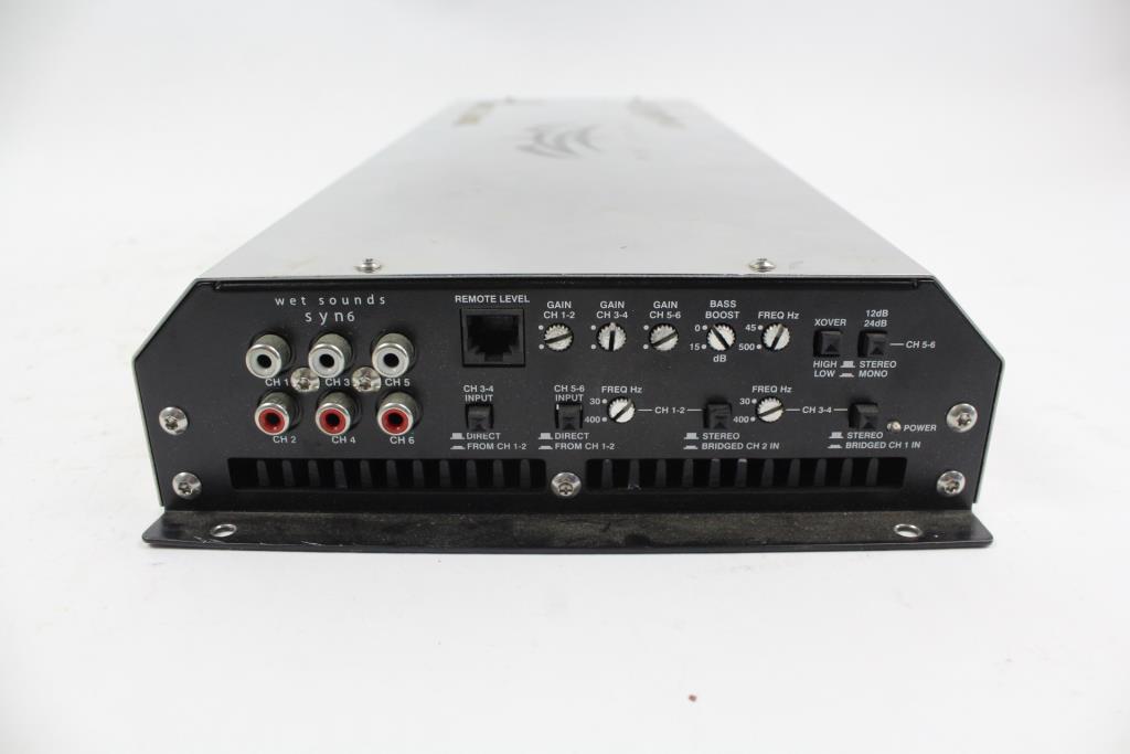 Wet Sounds Syn 6 Marine Subwoofer Amplifier | Property Room