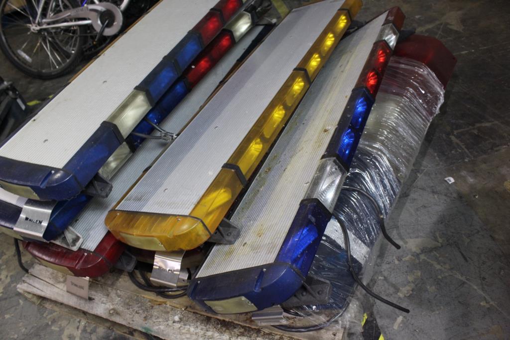 Whelen Liberty LTL & Code3 Light Bars, 8 Items | Property Room