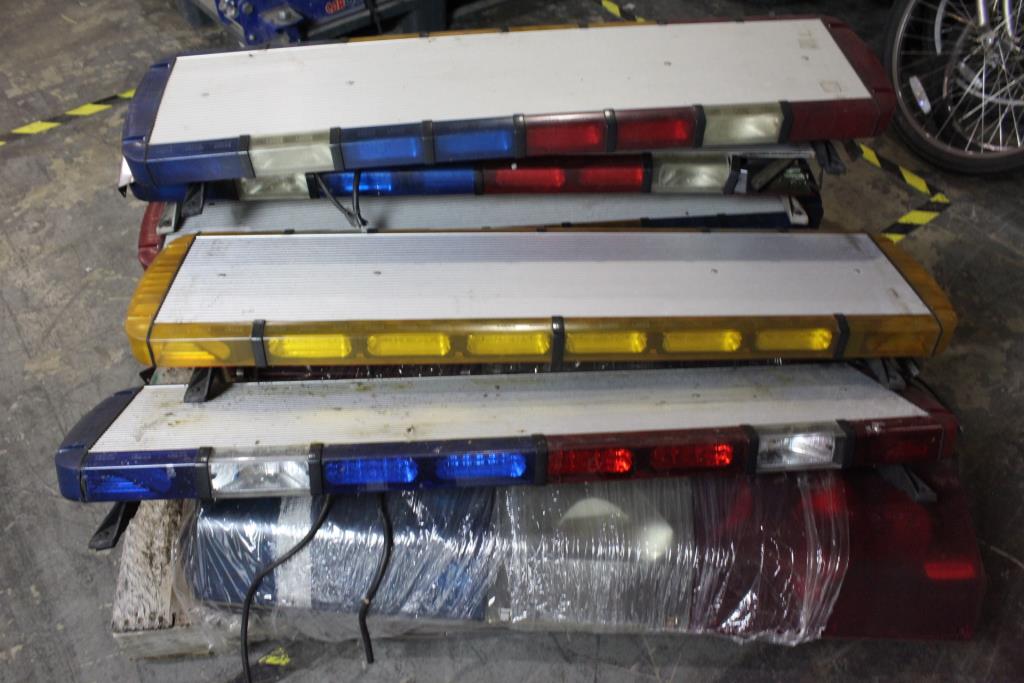 Whelen Liberty LTL & Code3 Light Bars, 8 Items | Property Room