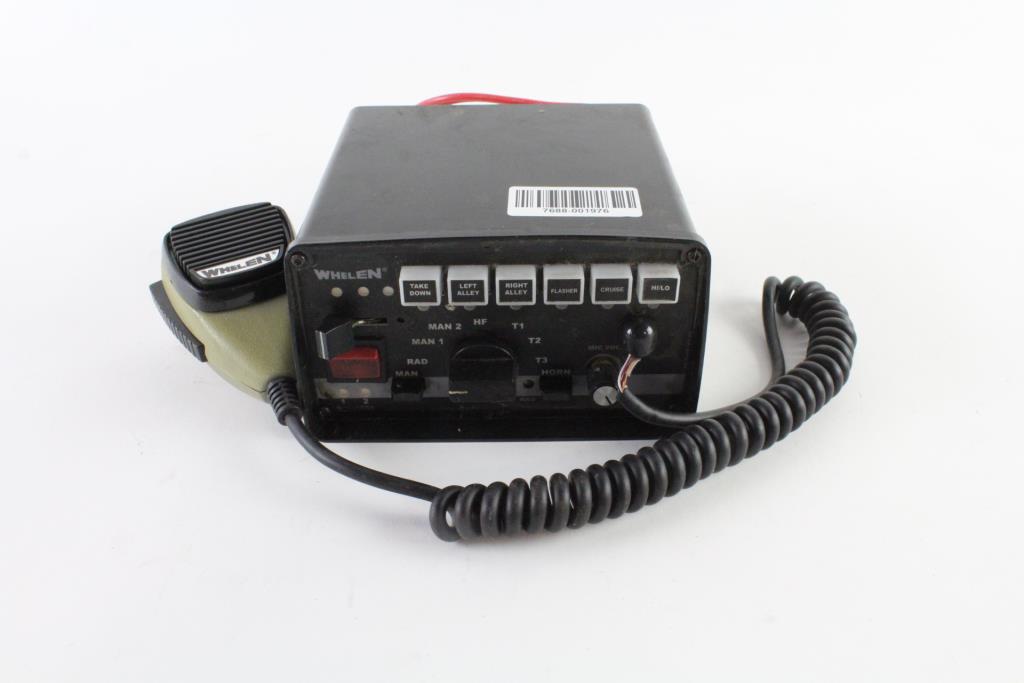 Whelen Siren Amplifier With Microphone | Property Room