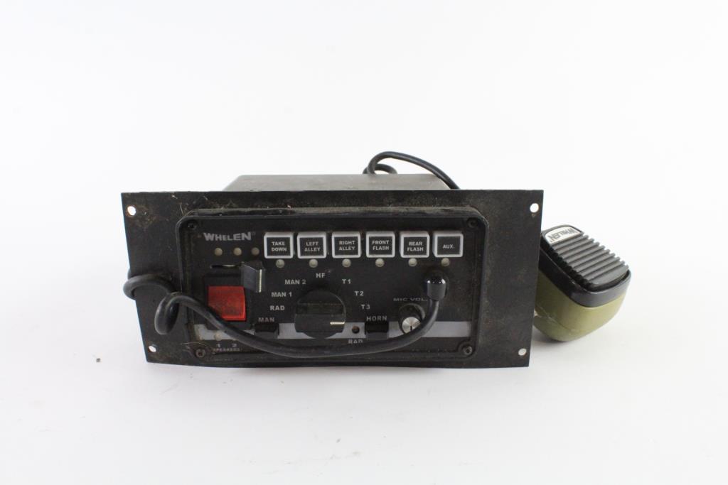 Whelen Siren Amplifier With Microphone | Property Room