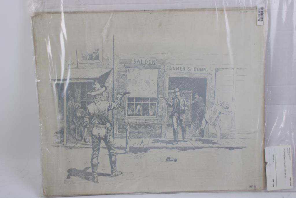 Whispering Smith (3) Western Scene Title Art | Property Room