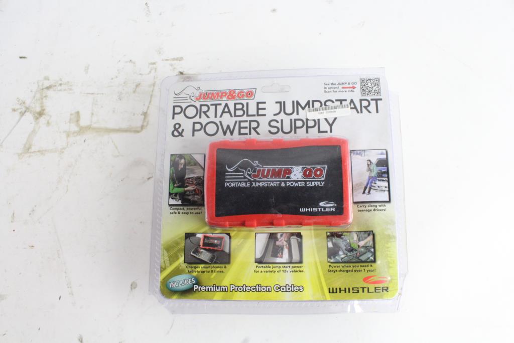 WHistler Jump & Go Portable Jumpstart & Power Supply | Property Room