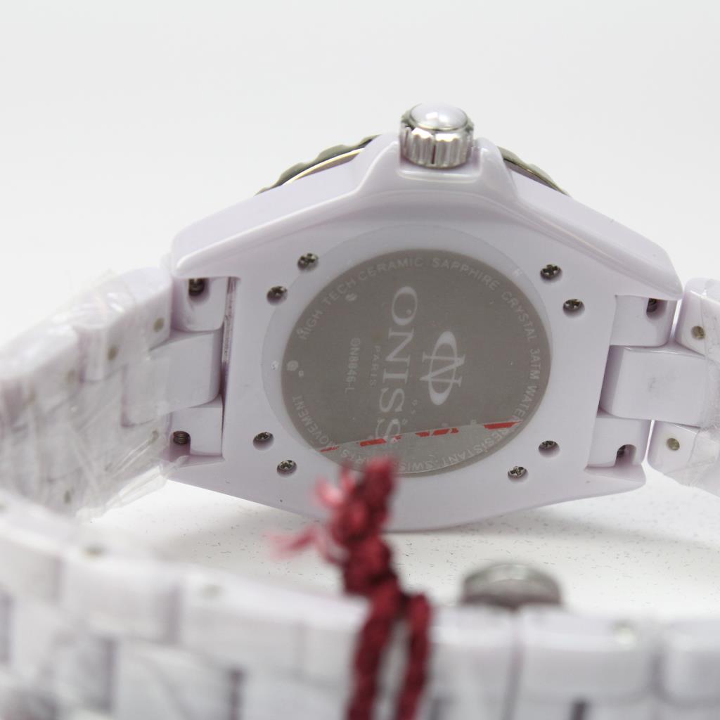 White Oniss Sports Ceramica Watch | Property Room