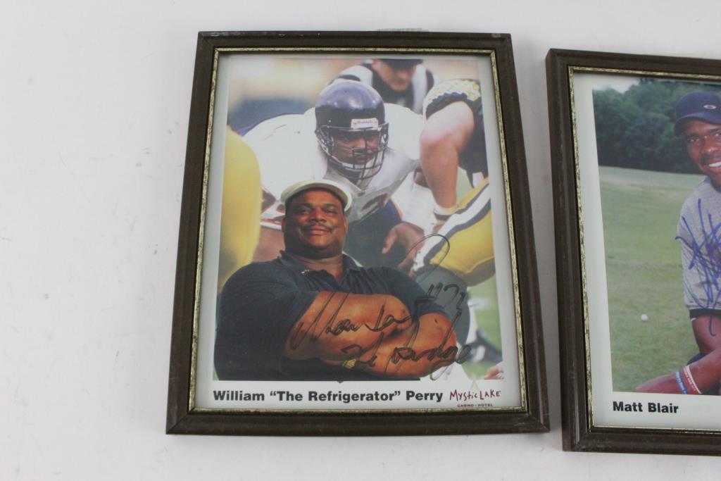 William "The Refrigerator" Perry Signed Picture And More, 5+ Pieces ...