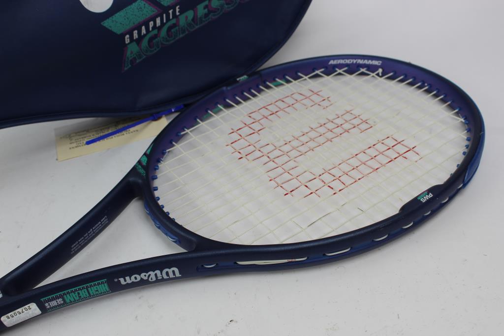 Wilson And Prince Graphite Tennis Rackets | Property Room
