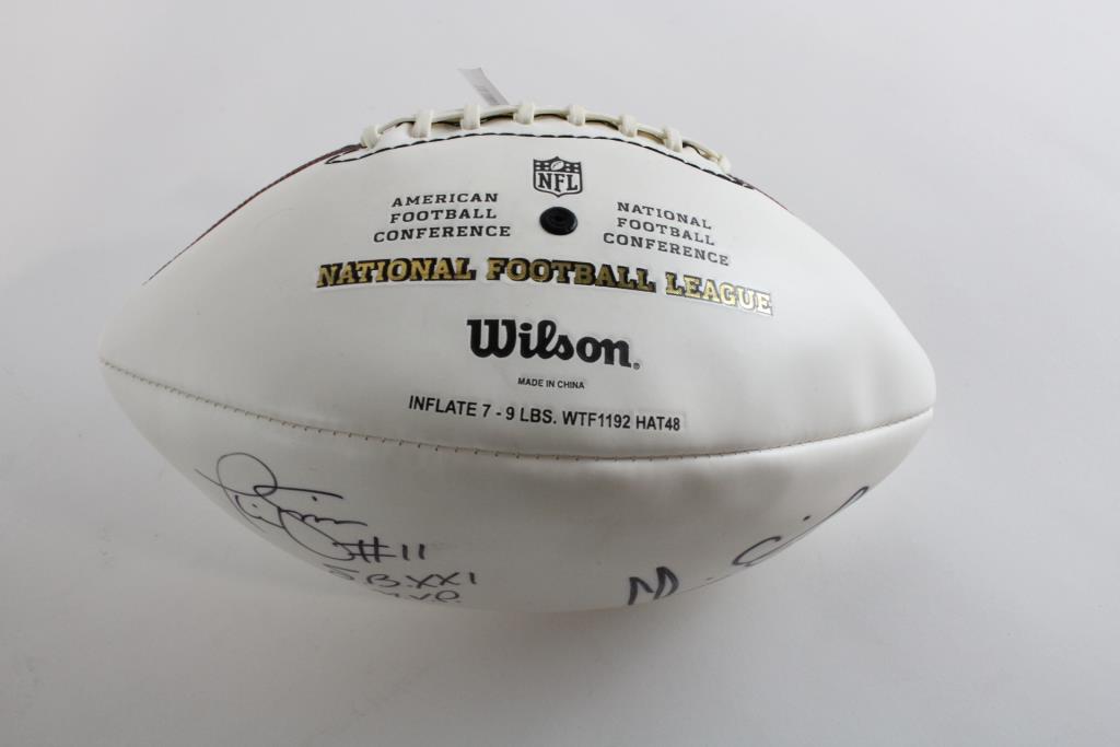 Wilson NFL Autographed Football | Property Room