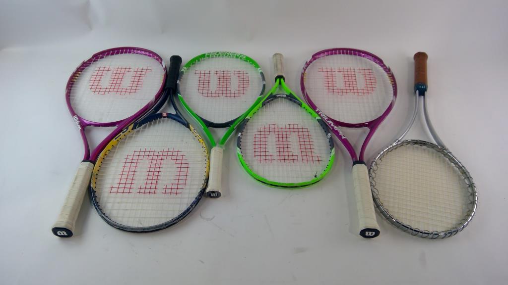 Wilson Rackets, 6 Pieces | Property Room